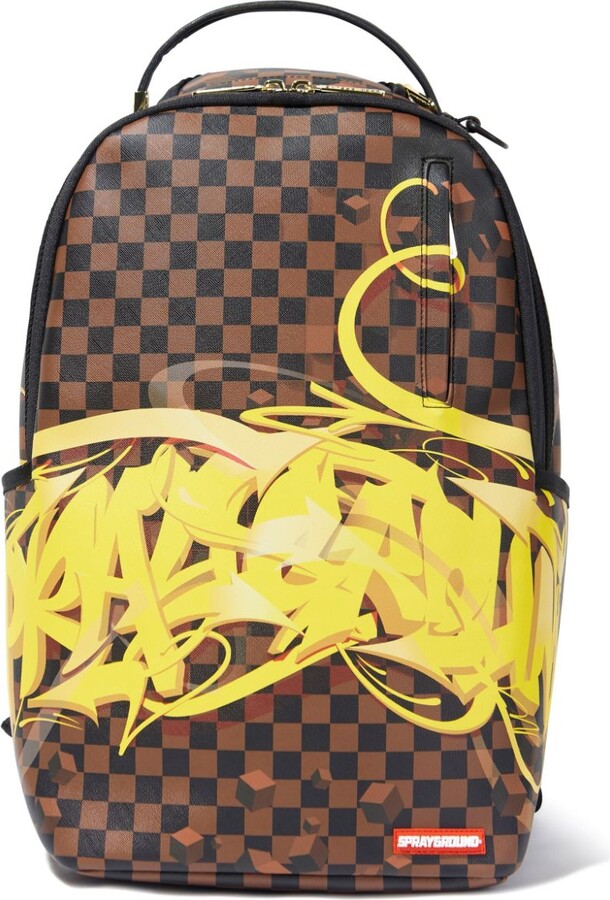 sprayground kid 3D Graffiti faux-leather backpack - ShopStyle Boys' Bags