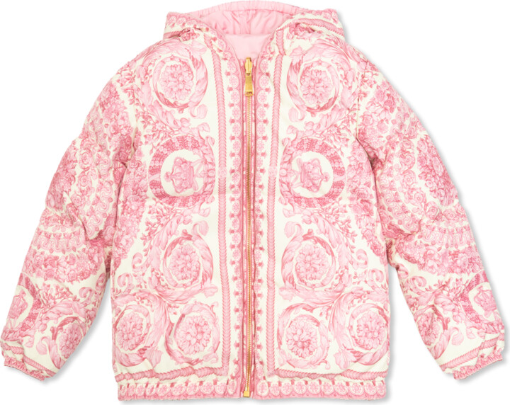 Versace Children Reversible Hooded Jacket, , - ShopStyle