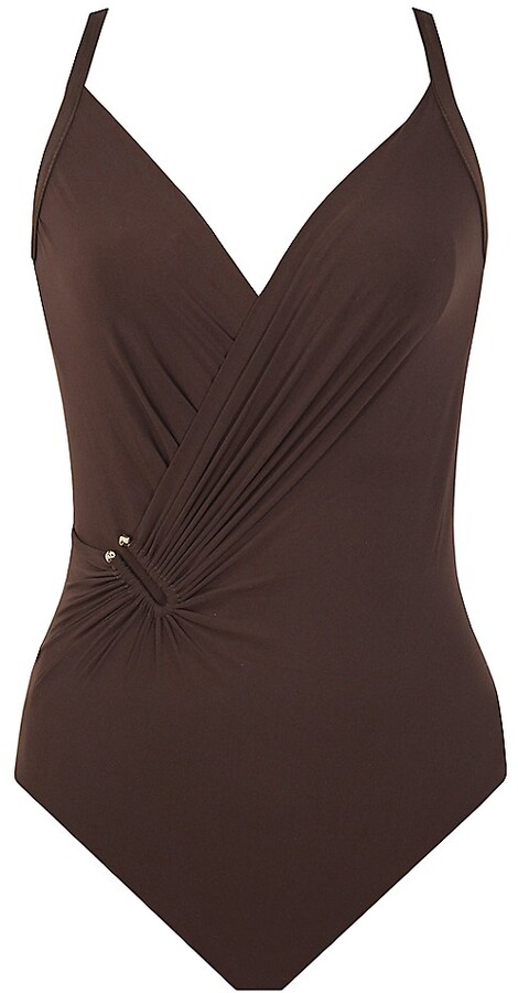 Amoressa by Miraclesuit U-Turn Ulyana One-Piece Swimsuit - ShopStyle