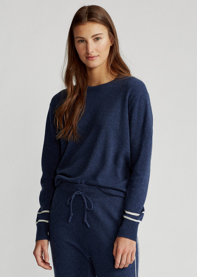 Ralph Lauren Washable Cashmere Golf Sweater - ShopStyle