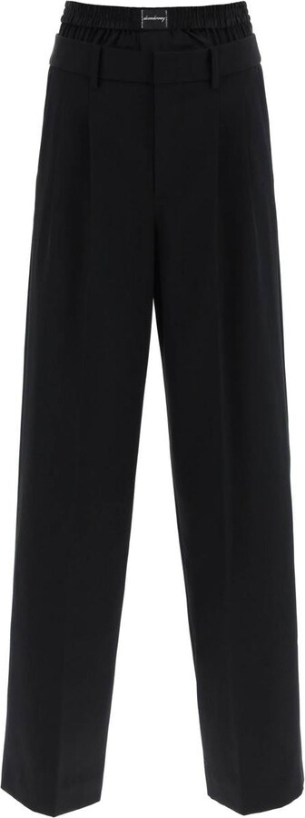 Alexander Wang Pants With Boxer Detail - ShopStyle