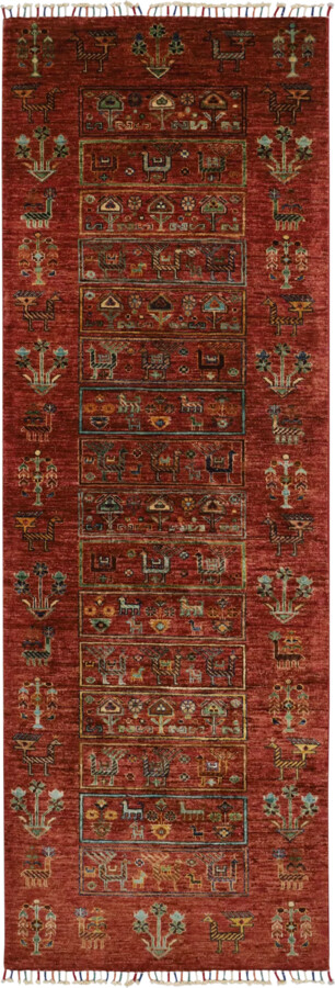 Gooch Oriental Khurjeen Pure Wool Runner Rug - ShopStyle