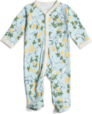 TJMAXX Newborn Boys Enchanted Leaves Footie - ShopStyle