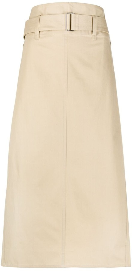 Sofie D'hoore belted A-line skirt - ShopStyle