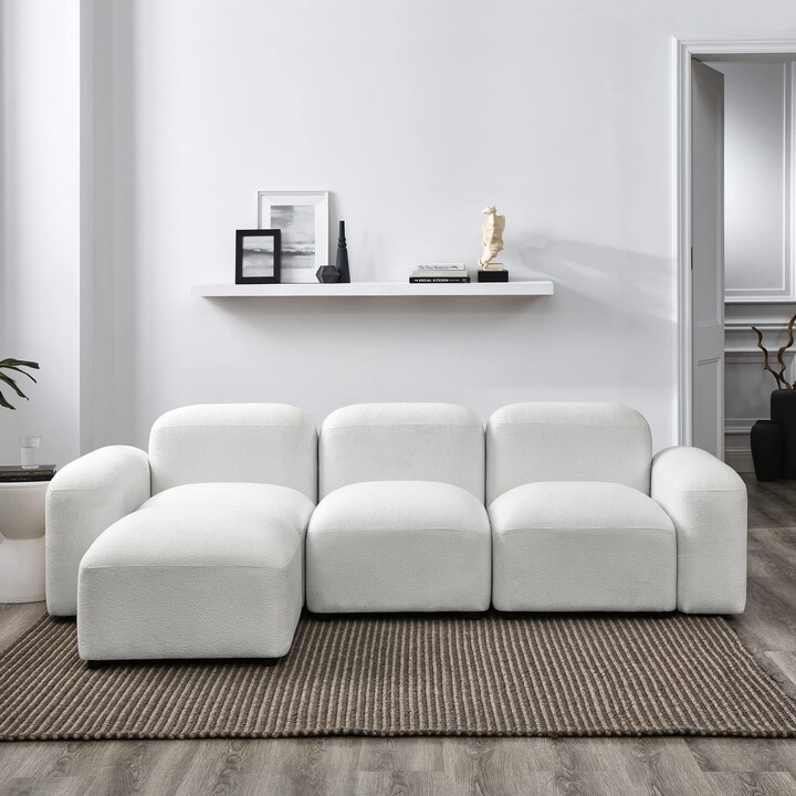SZUBEE Modern L-Shape Modular Sectional Sofa-DIY Combination - ShopStyle