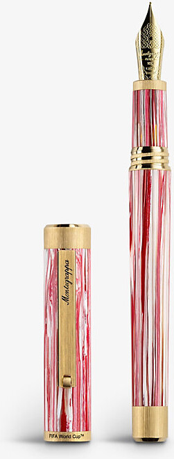 Montegrappa Fifa Classics Limited-edition 14ct Yellow Gold-plated ...