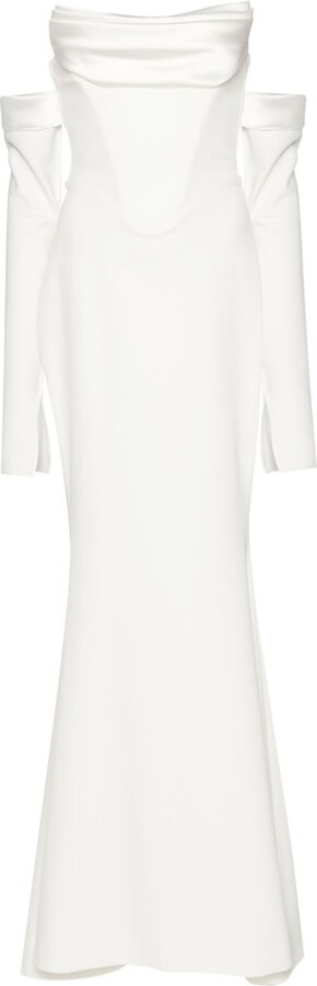 Rhea Costa Raven gown - ShopStyle Evening Dresses