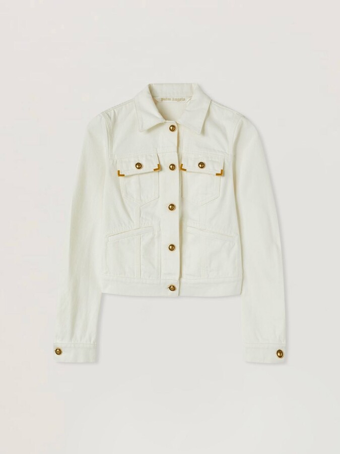 Palm Angels Denim Jacket - ShopStyle