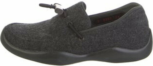 Prada Linea Rossa Mohair Loafers - ShopStyle