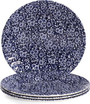 Set Of 4 Victorian Calico Dinner Plates - ShopStyle