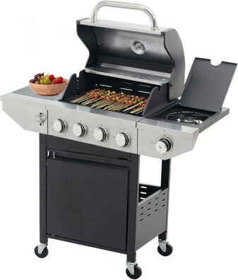 endark 4 Burner Propane Gas Grill Stainless Steel BBQ Grill With 51,000 ...