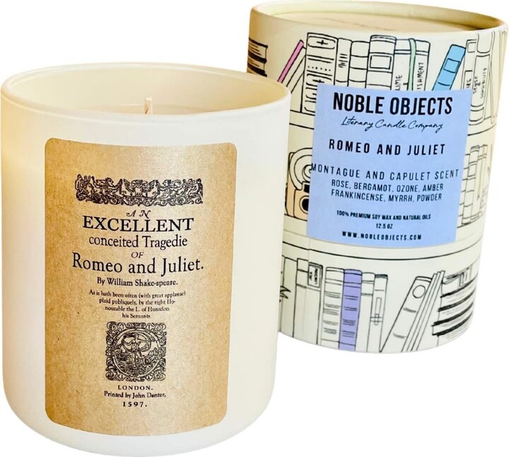 Noble Objects Neutrals Romeo & Juliet - Literary Candle - ShopStyle