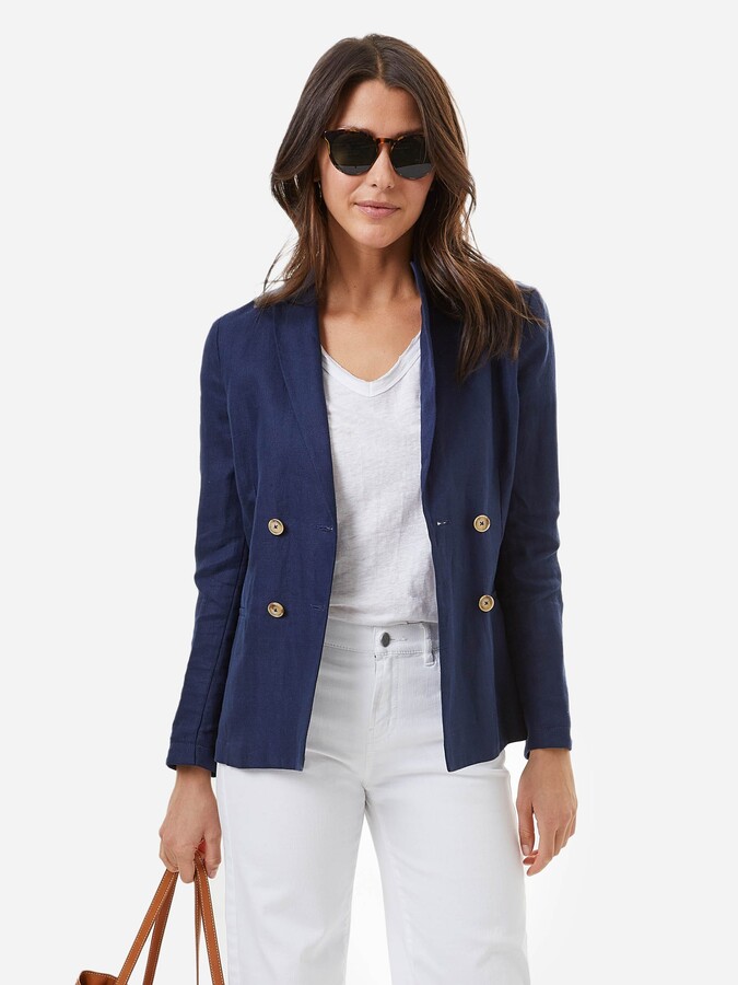 J.Mclaughlin Ressie Linen Blazer - ShopStyle