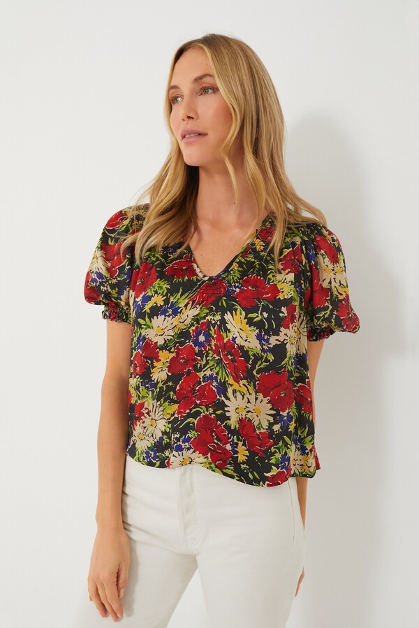 The Great Hidden Garden Floral The Ponder Top - ShopStyle