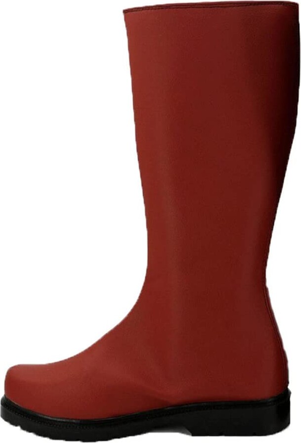 WANHONGYUE Anime One Punch Man Saitama Cosplay Shoes Knee High Boots ...