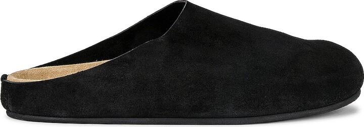 The Row Hugo Slide in Black - ShopStyle