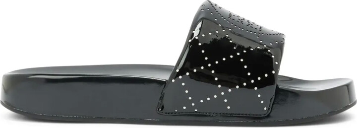 Tory Burch Double T pool slides - ShopStyle