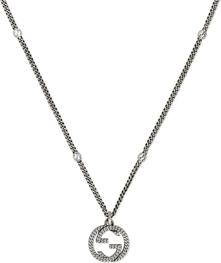 Gucci Interlocking G necklace - ShopStyle