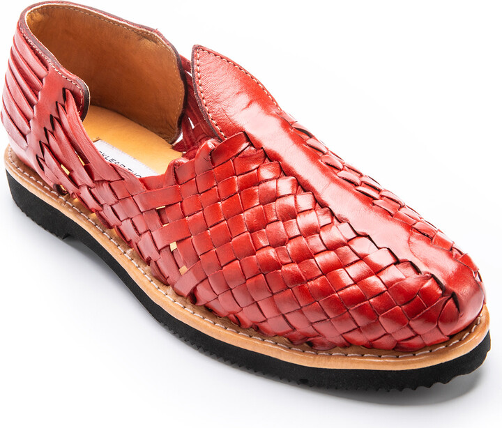 Locklear Thomas Men's Hand Crafted Explorer Loafer In Red - ShopStyle