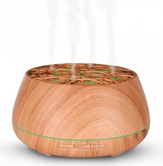 Plantlife Dome Diffuser - Ultrasonic Essential Oil Mist Diffuser for ...