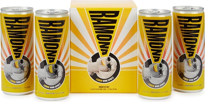 Ramona Ramona Lemon Wine Spritz Box Of Cans 4 X 250ml - ShopStyle Food ...