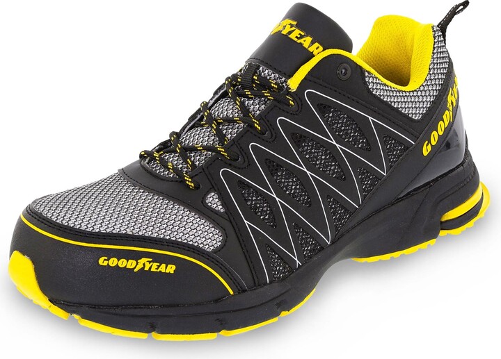 Goodyear Mens Workwear S1P SRA HRO Metal Free Footwear Work Safety Shoe ...