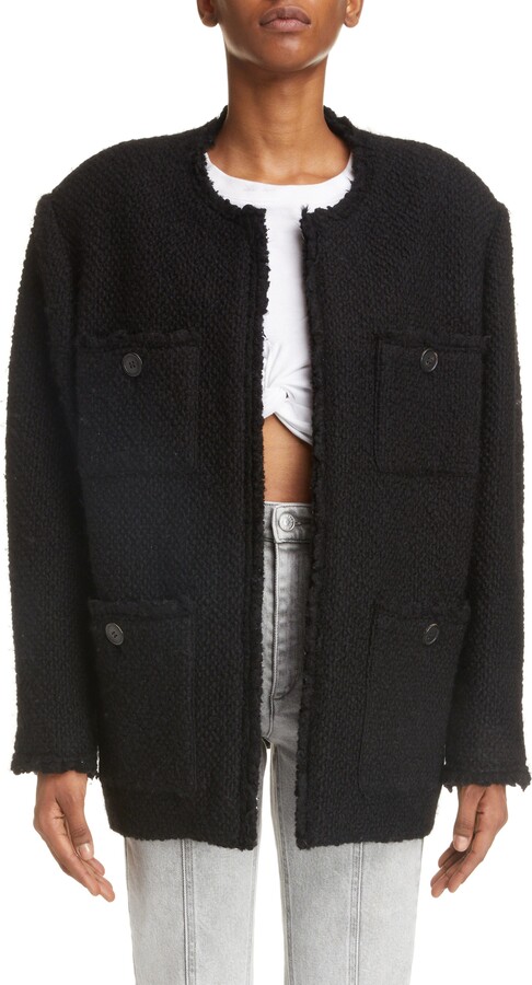 Isabel Marant Dianaza Tweed Jacket - ShopStyle
