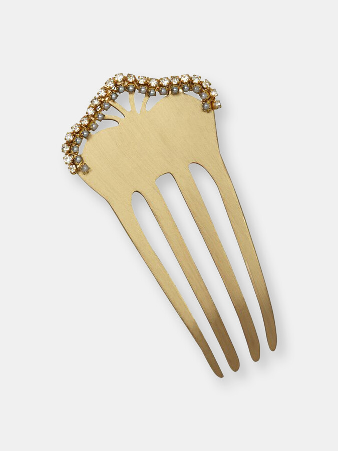 Ariana Ost Embellished Mini Hair Comb - ShopStyle