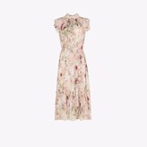Zimmermann Dancer Flutter Floral Print Midi Dress - ShopStyle