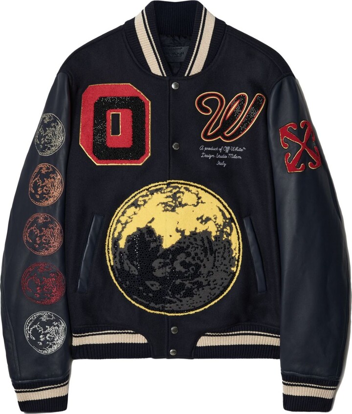 Off-White Moon Phase bomber jacket - ShopStyle