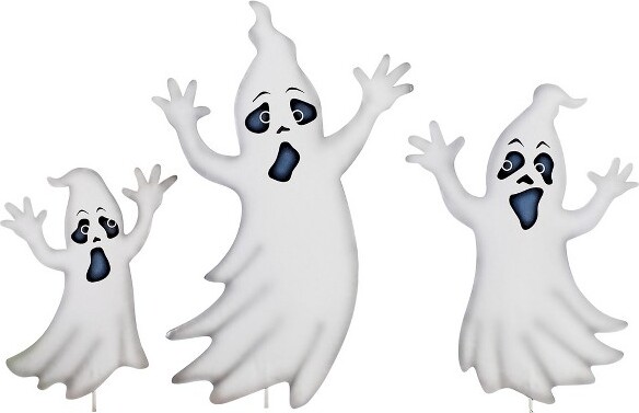 Collections Etc. Collections Etc Ghost Stakes Outdoor Halloween ...