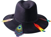 APACHE TRIBU - Pico Black Suede Hat - ShopStyle