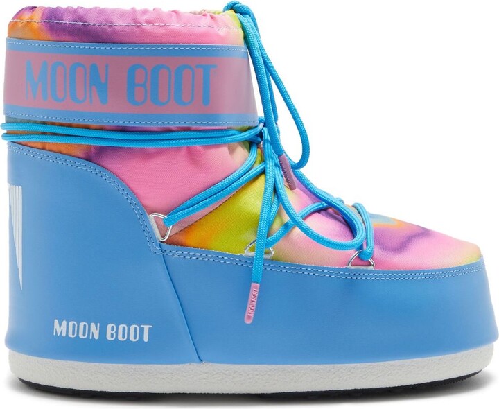 Moon Boot Icon Low Tie-Dye boots - ShopStyle