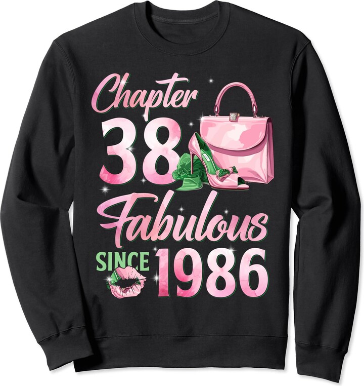 Est. 1986 38th Birthday Gifts for Women Ladies Womens Chapter 38 Made ...