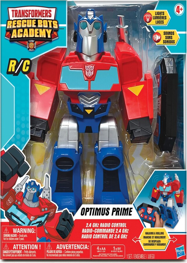 Transfomers Rescue Bots Optimus Prime Rc Robot - ShopStyle Games & Puzzles