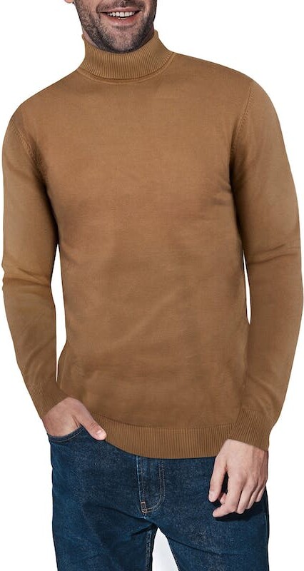 X-Ray X RAY Classic Turtle Neck Sweater - Brown - ShopStyle