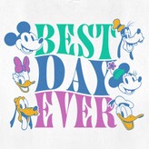 Mickey Mouse & Friends Women' Mickey & Friend Bet Day Ever Crew T-Shirt ...