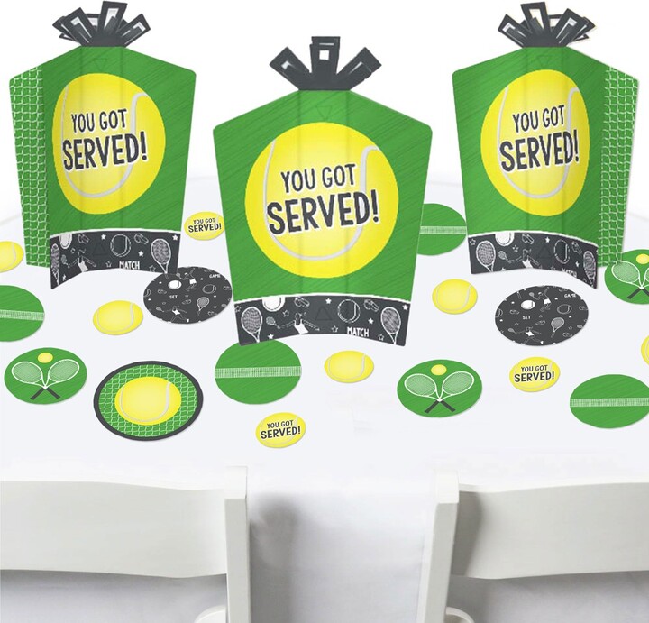 Big Dot of Happiness You Got Served - Tennis - Baby Shower or Tennis ...