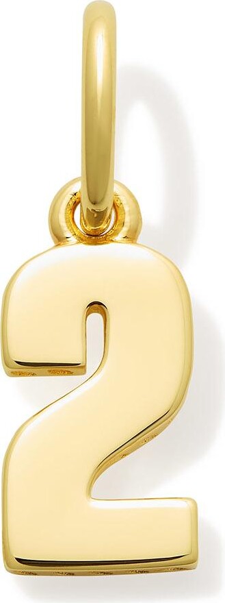 Kendra Scott Number 2 Charm in 18k Gold Vermeil | Metal - ShopStyle