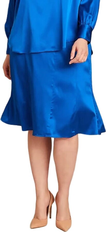 Gabriella Rossetti Bellini Silk Skirt - ShopStyle