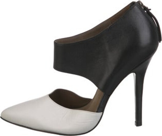 Marissa Webb Leather D'Orsay Pumps - ShopStyle