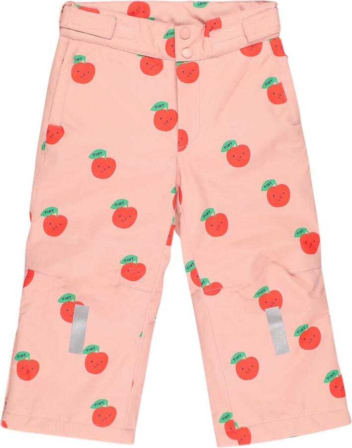 TINY COTTONS Apples print puffer ski pants - ShopStyle