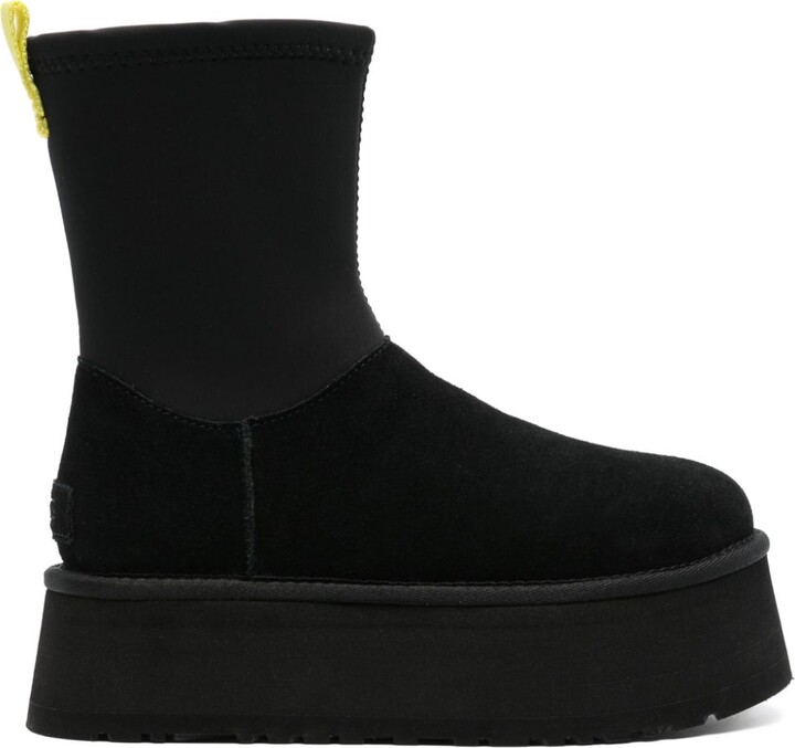 UGG Classic Dipper flatform boots - ShopStyle