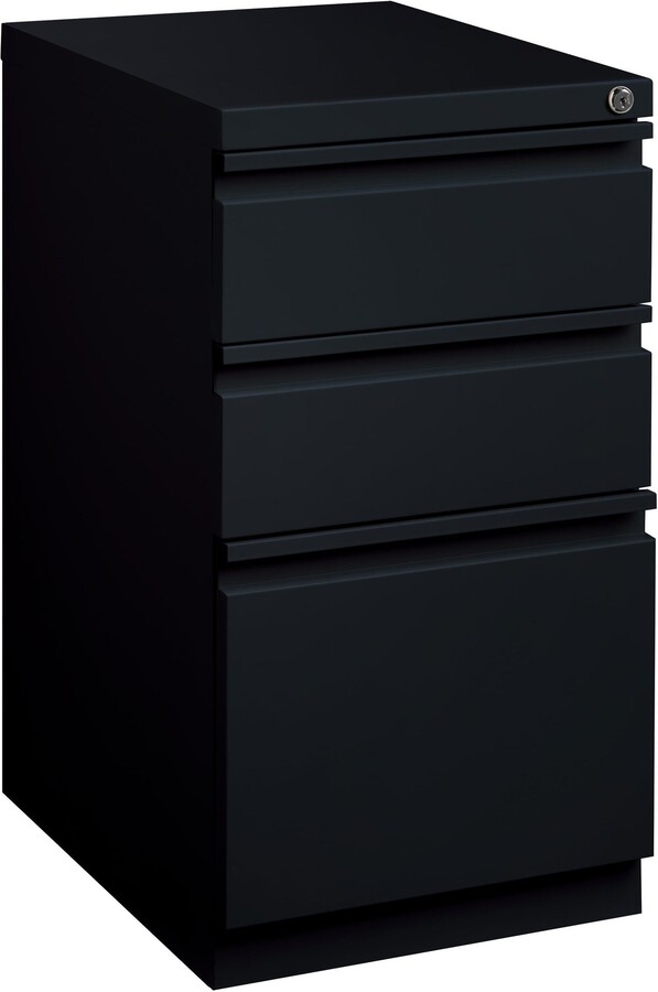 Howcool 0" Deep Mobile Pedestal File Cabinet 3 Drawer Box-Box-File ...