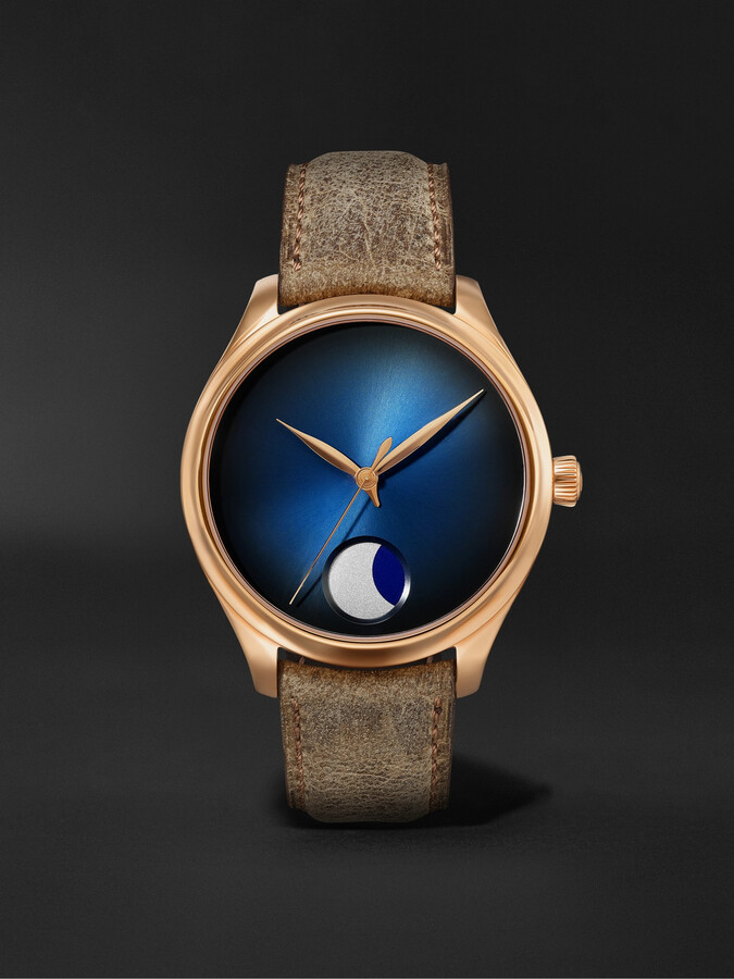 H. Moser & Cie. Endeavour Perpetual Moon Limited Edition Hand-Wound ...