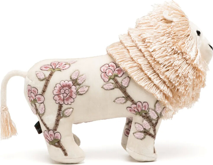 Anke Drechsel Lion Embroidered Soft Toy - ShopStyle Decor