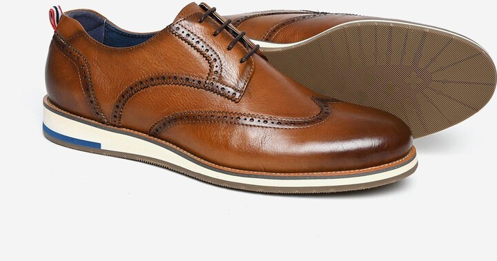 Alexander Pace 'Hanson' Premium Leather Brogue Sneaker - ShopStyle Lace ...