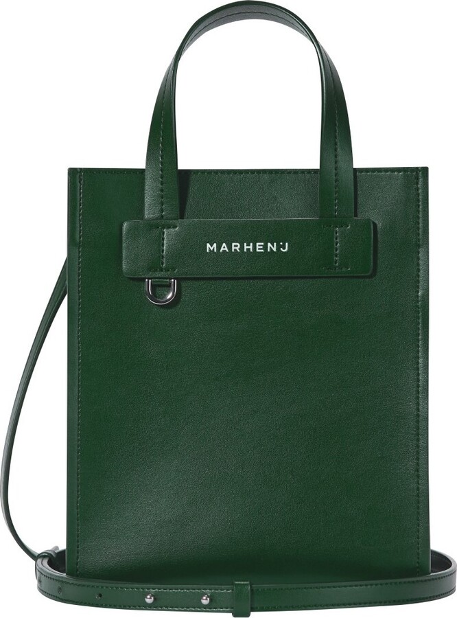 MARHEN.J - Marhen.J Apple Leather Shoulder Bag - Hey - Dolce Green ...