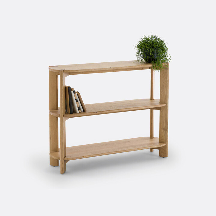 La Redoute Interieurs Signatures Elmo Solid Oak 3-level Console Table ...