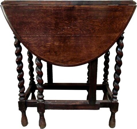 Early 1900s English Oak Gateleg Table - The Emporium Ltd. - ShopStyle